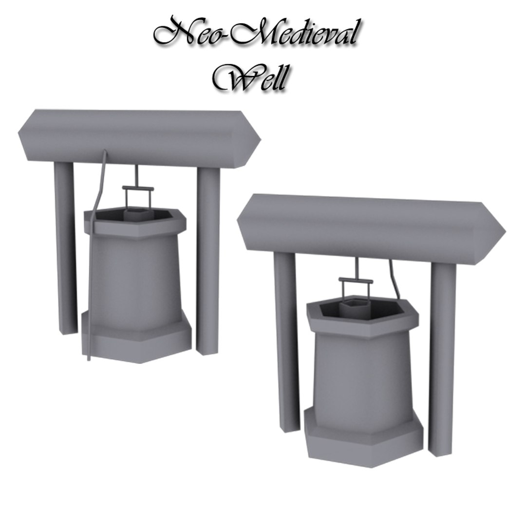 3d Neo-medieval Pack Building