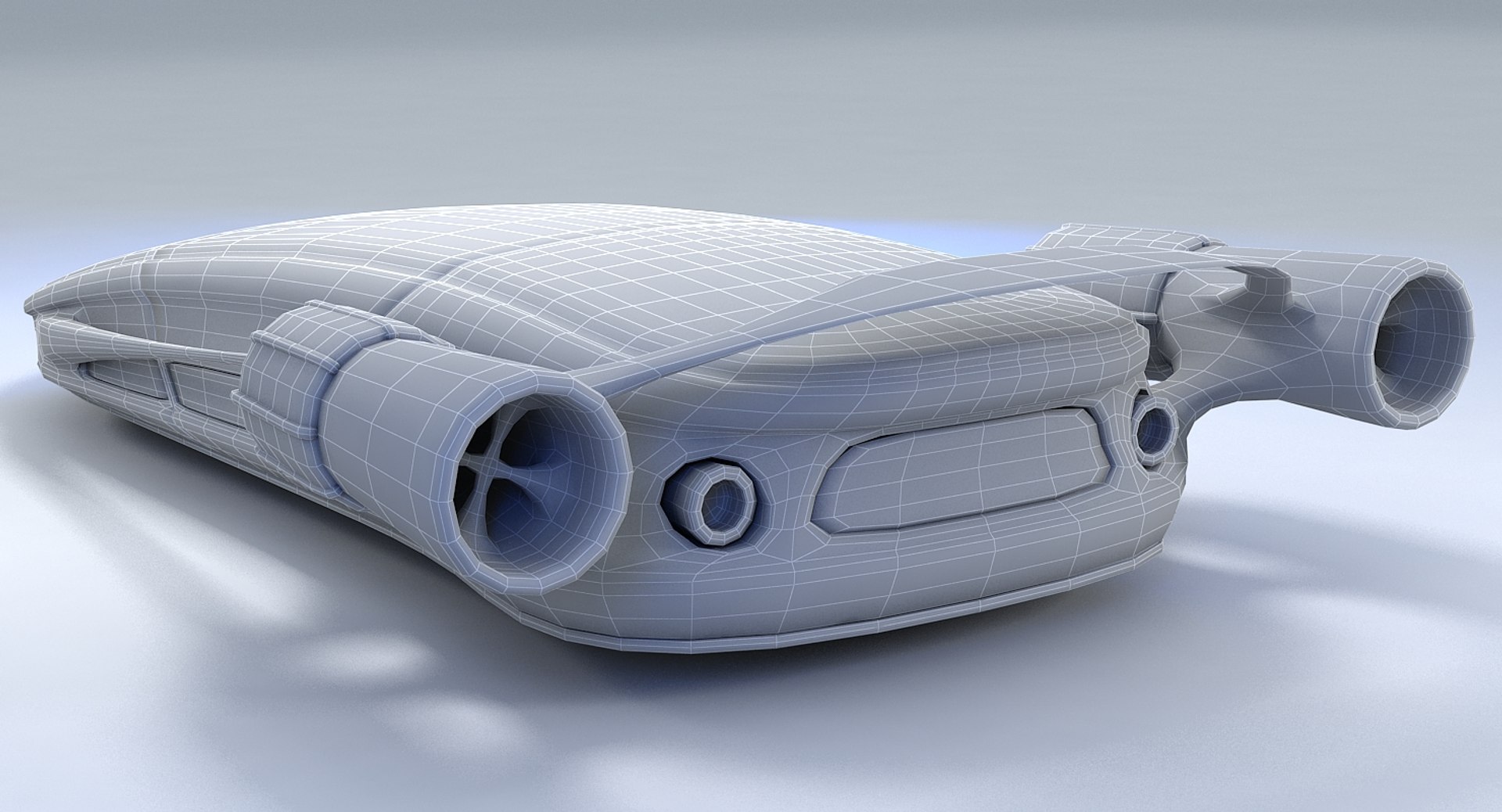 3D Futuristic Transport Vehicle Model - TurboSquid 1365513