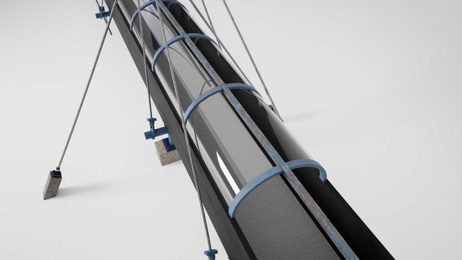 Racetrack Bridge 3D Model - TurboSquid 2461210