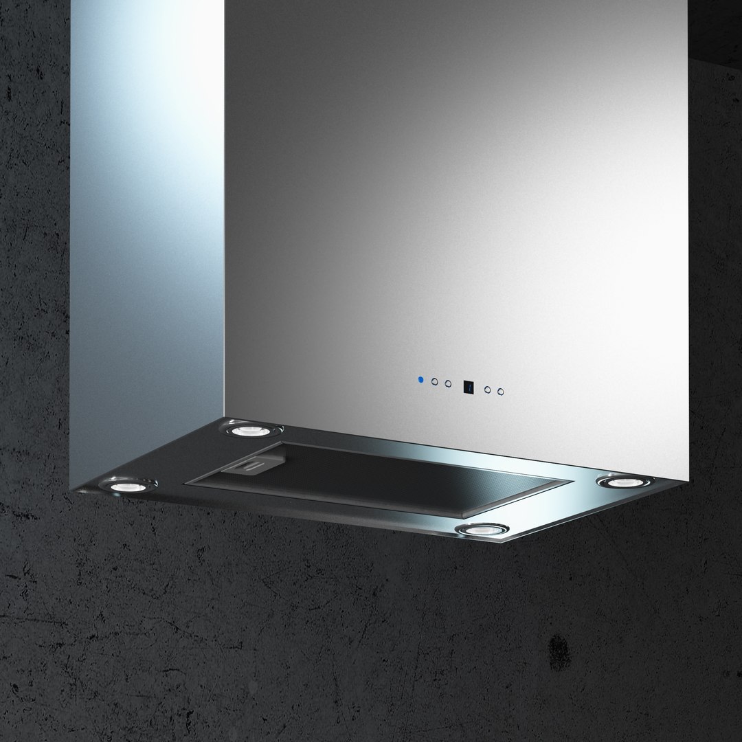 3D Kitchen Hood Model - TurboSquid 1349607