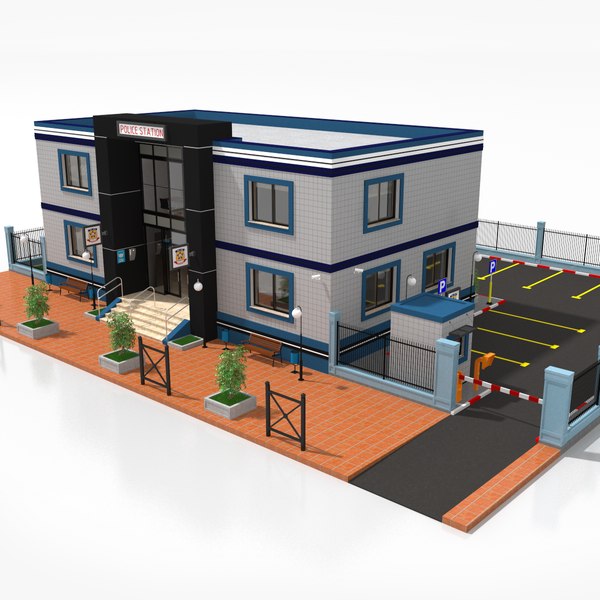 Police Station 3D Models for Download | TurboSquid