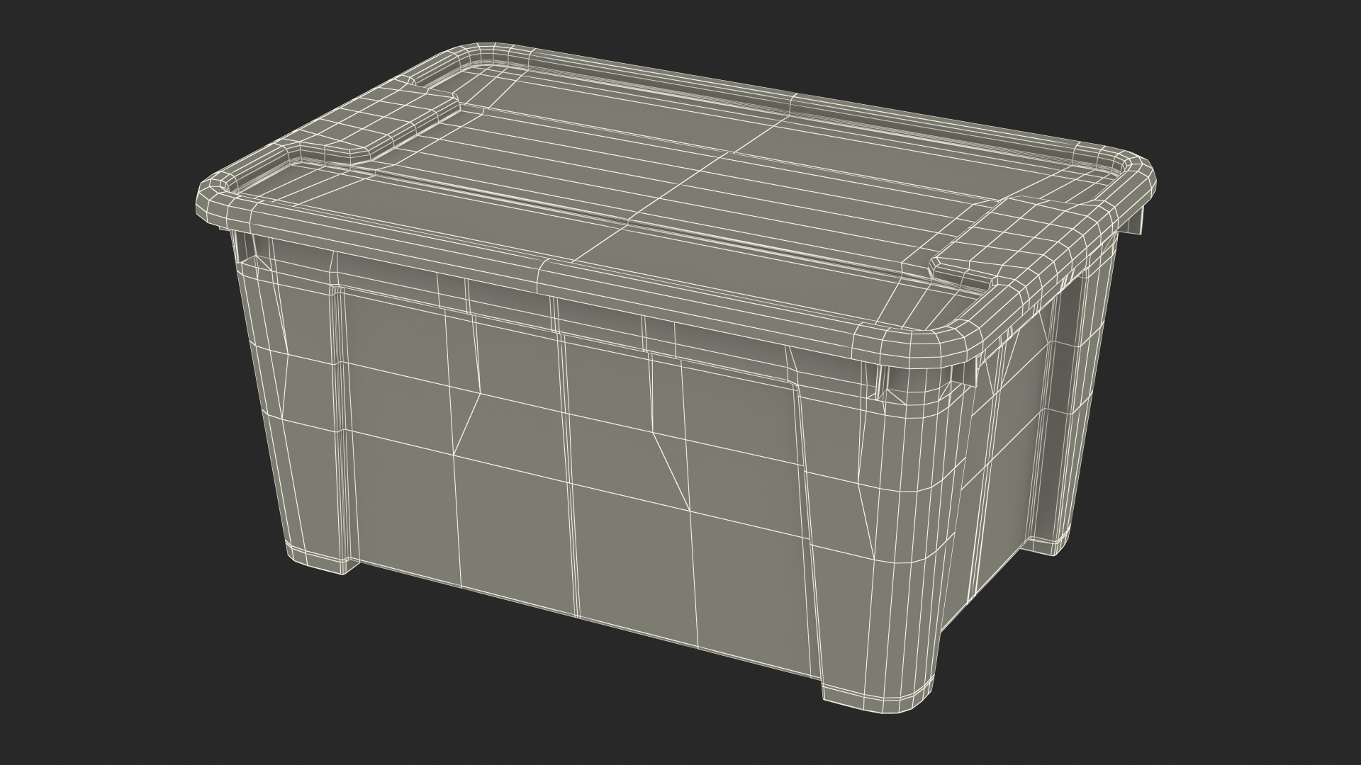 Small Transparent Plastic Container 3D - TurboSquid 1513514