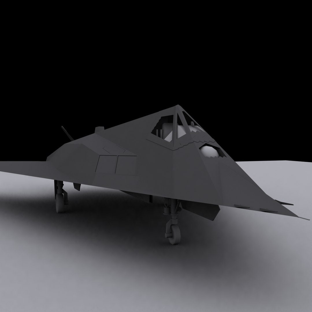 Usa F117 Nighthawk 3d Model