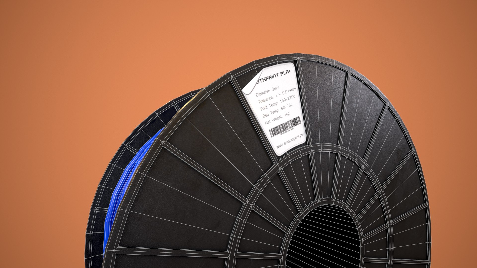 3D Printing Filament 3D Model - TurboSquid 1728741