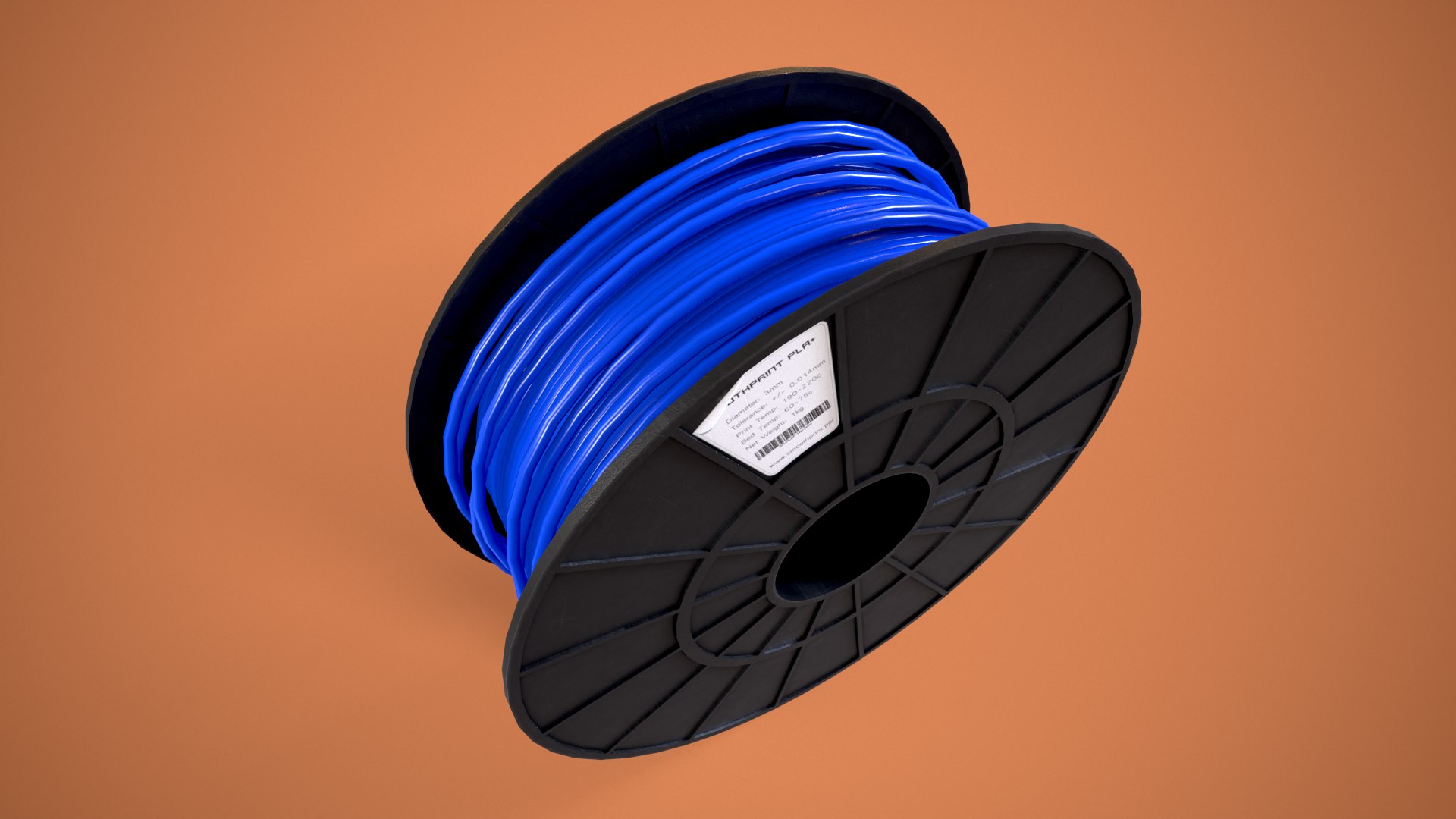 3D Printing Filament 3D Model - TurboSquid 1728741