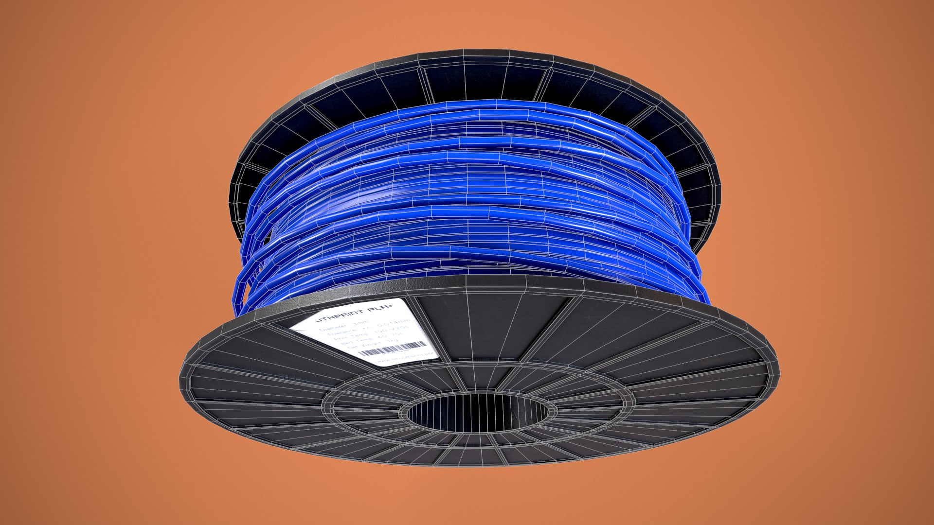 3D Printing Filament 3D Model - TurboSquid 1728741