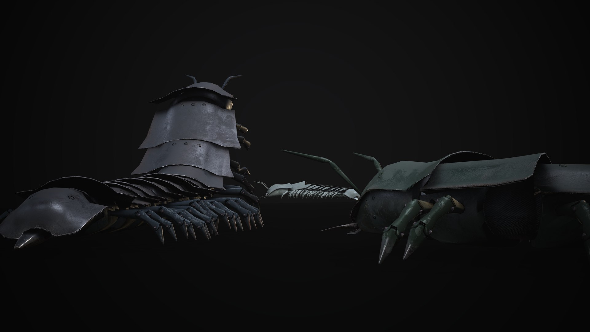 3D Invertebrate Centipede Insect - TurboSquid 1669903