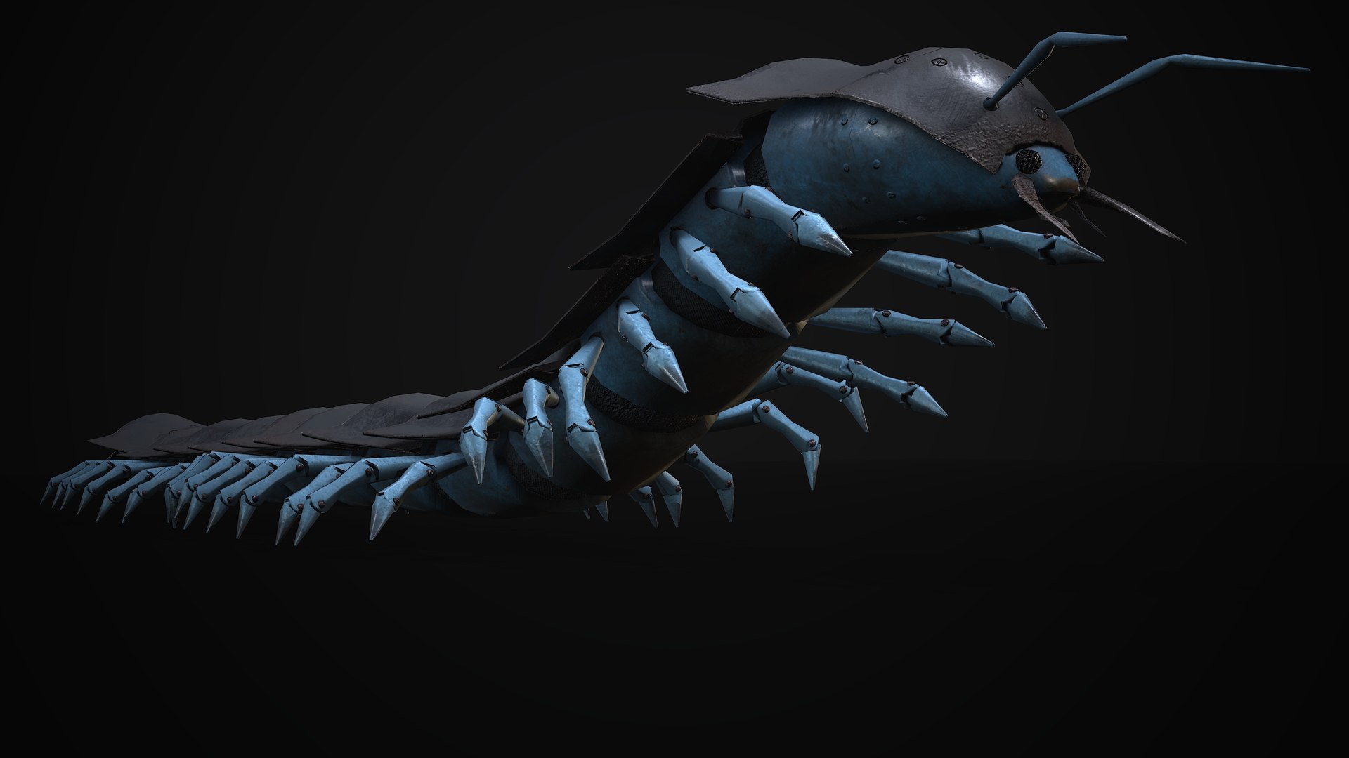 3D Invertebrate Centipede Insect - TurboSquid 1669903