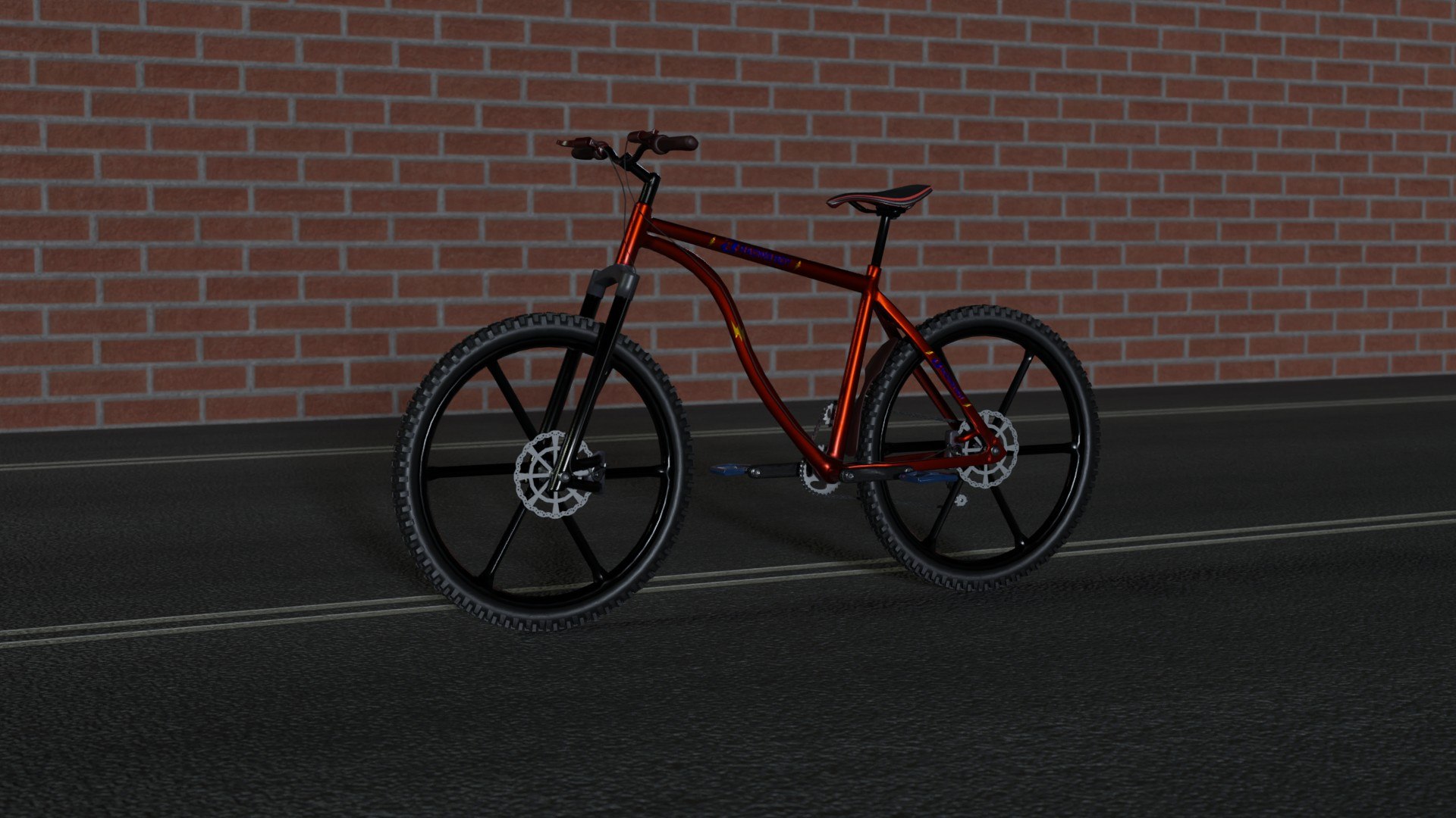 3D Cycle Bike Model - TurboSquid 1691296