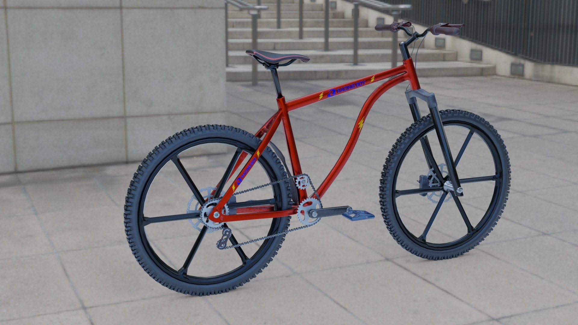 3D Cycle Bike Model - TurboSquid 1691296