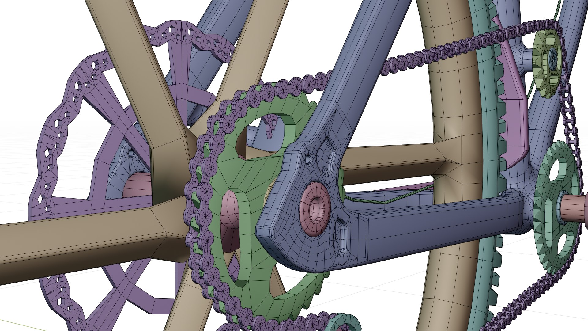 3D Cycle Bike Model - TurboSquid 1691296