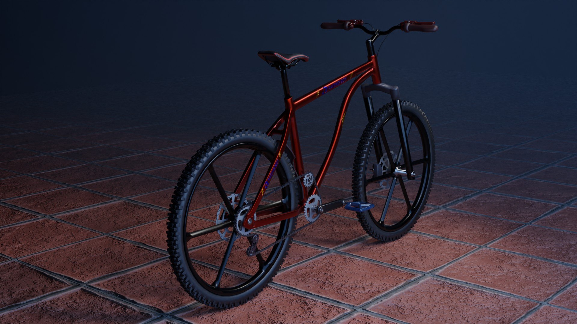 3D Cycle Bike Model - TurboSquid 1691296