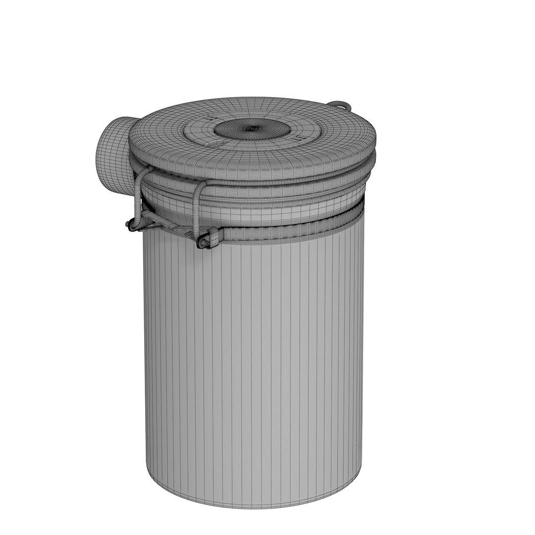 Canister 3D Model - TurboSquid 1477516