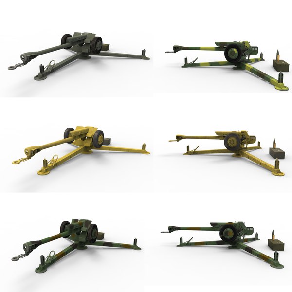 Howitzer 3D Models for Download | TurboSquid
