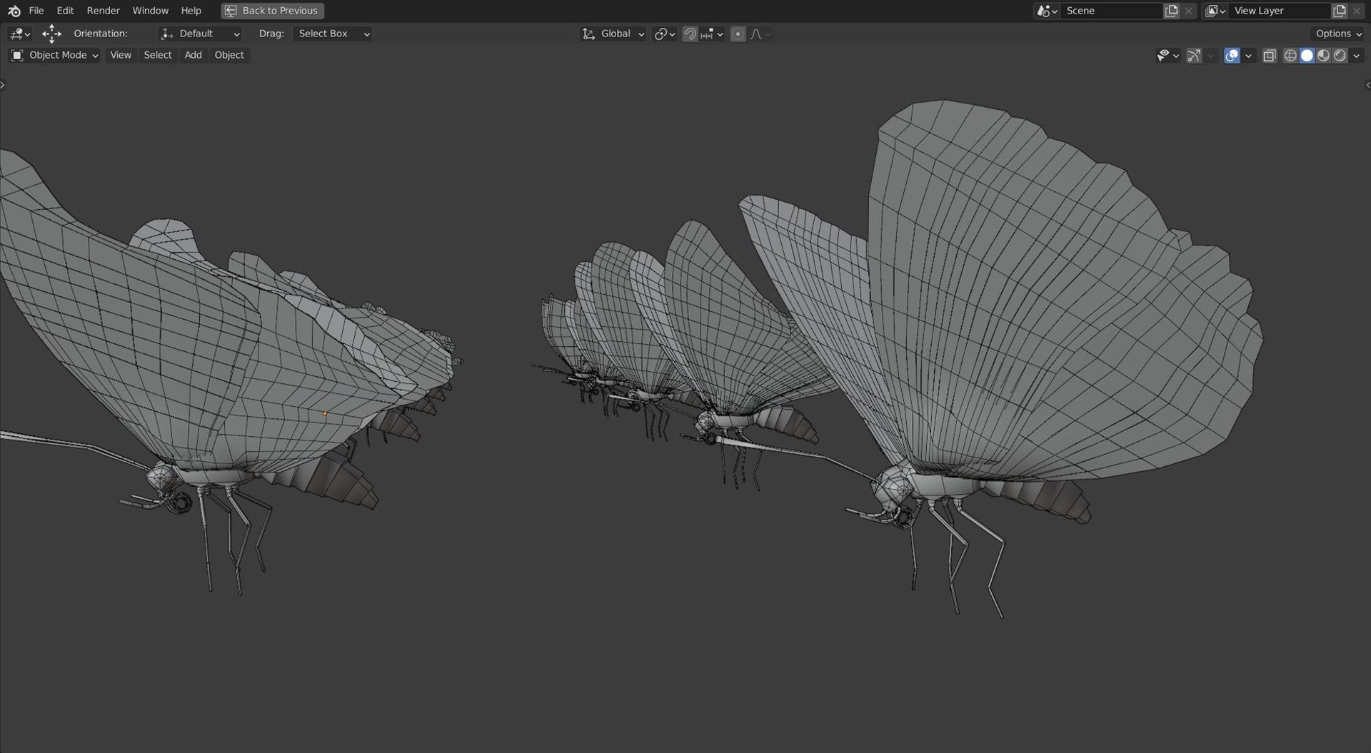 3D Butterfly Collection PBR Rigged Animated - TurboSquid 1782322