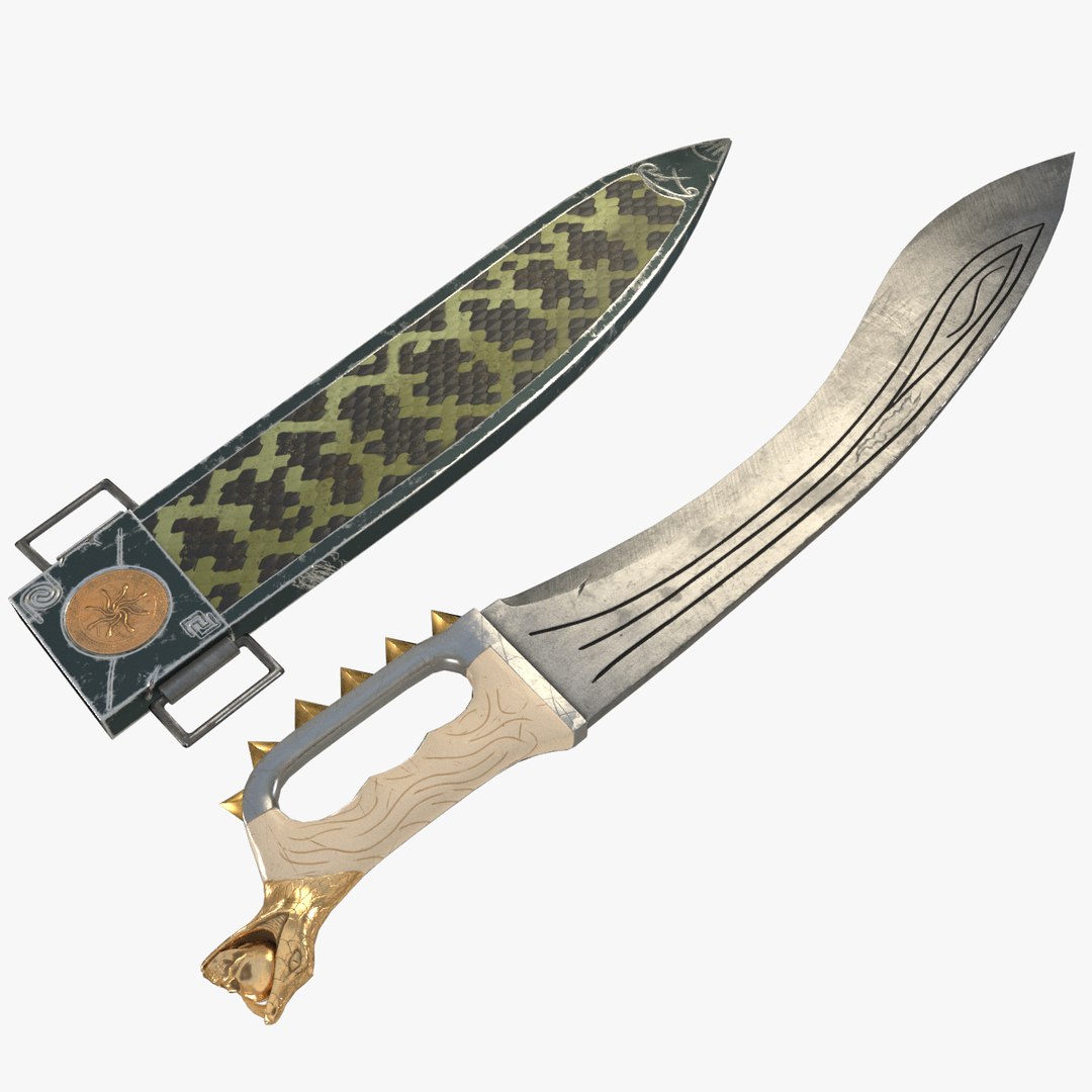 3d Model Kopis Sword