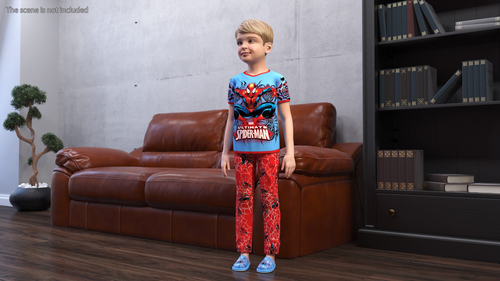 3D Child Boy Home Style Rigged For Maya - TurboSquid 2099094