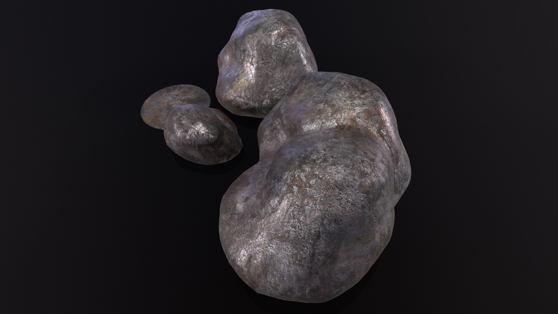 Raw Iron 3D Model - TurboSquid 2198303