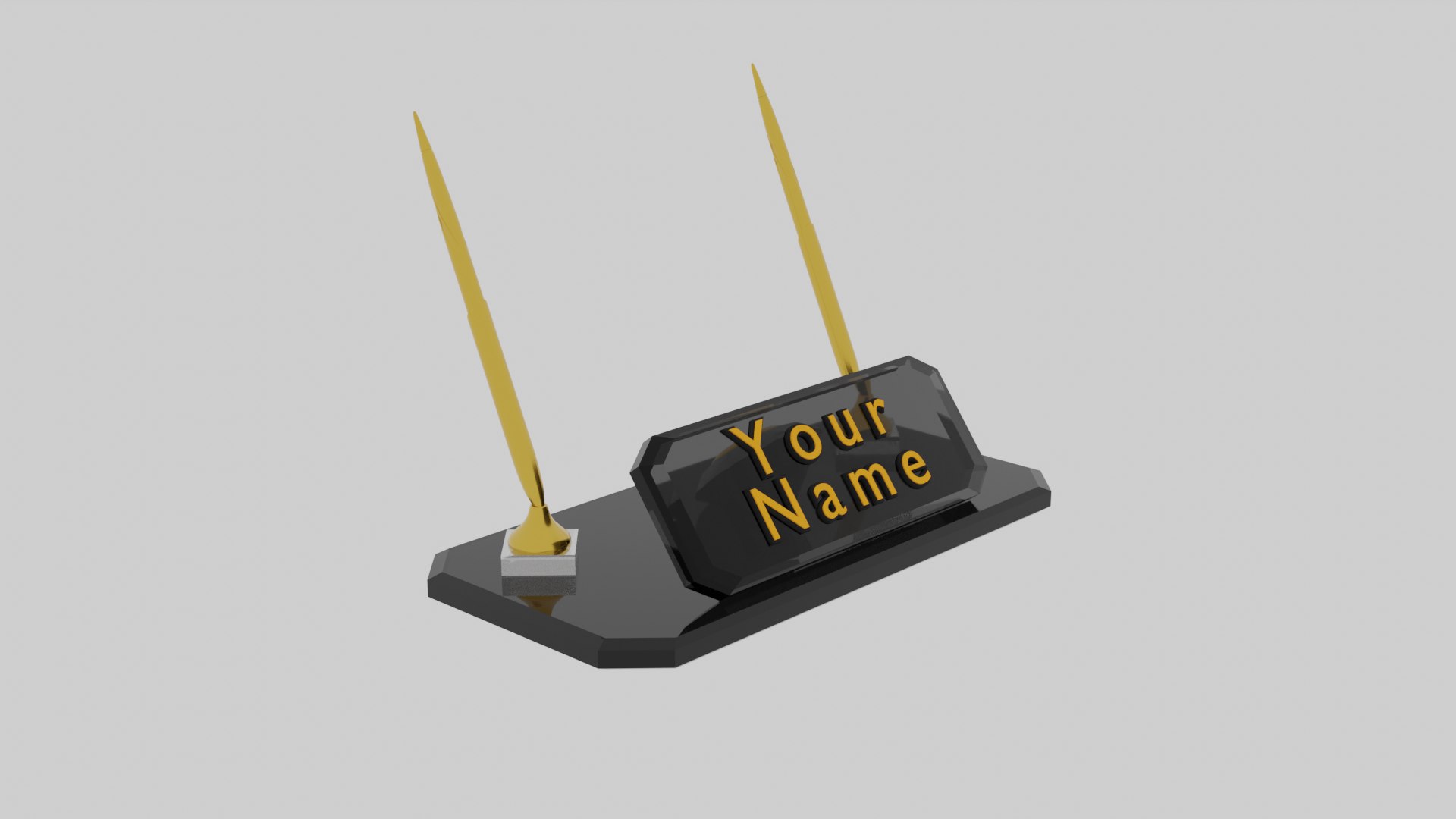 3D Nameplate Model - TurboSquid 1794212