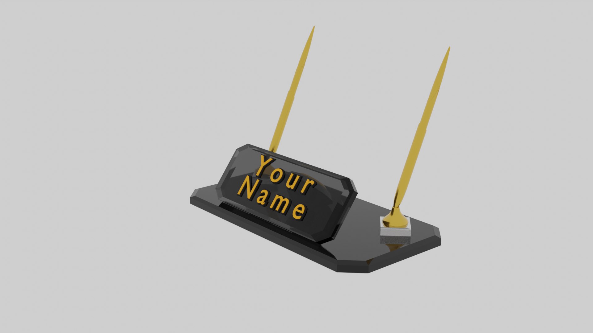 3D Nameplate Model - TurboSquid 1794212