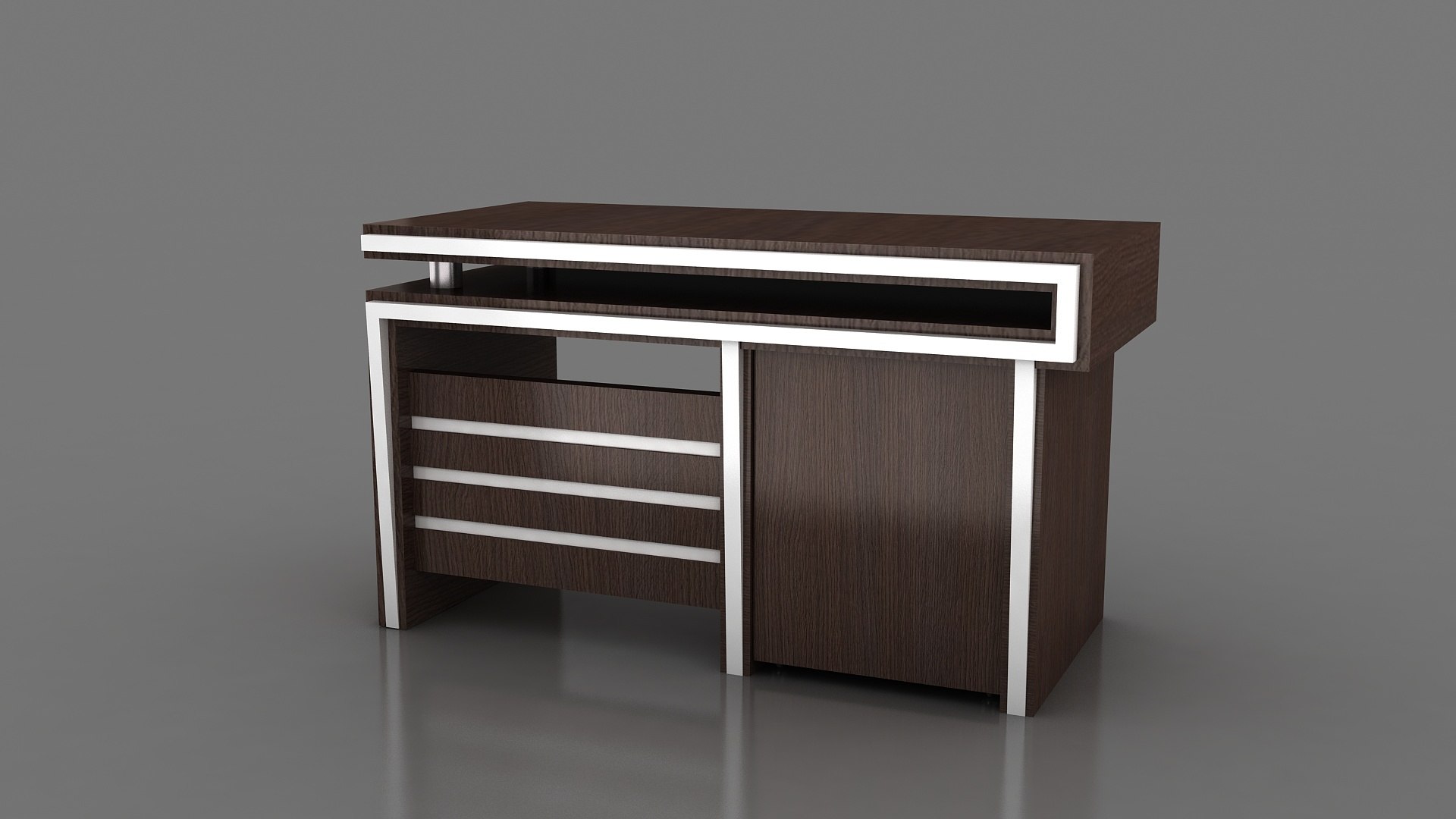 Office Tbale 3D Model - TurboSquid 2177826