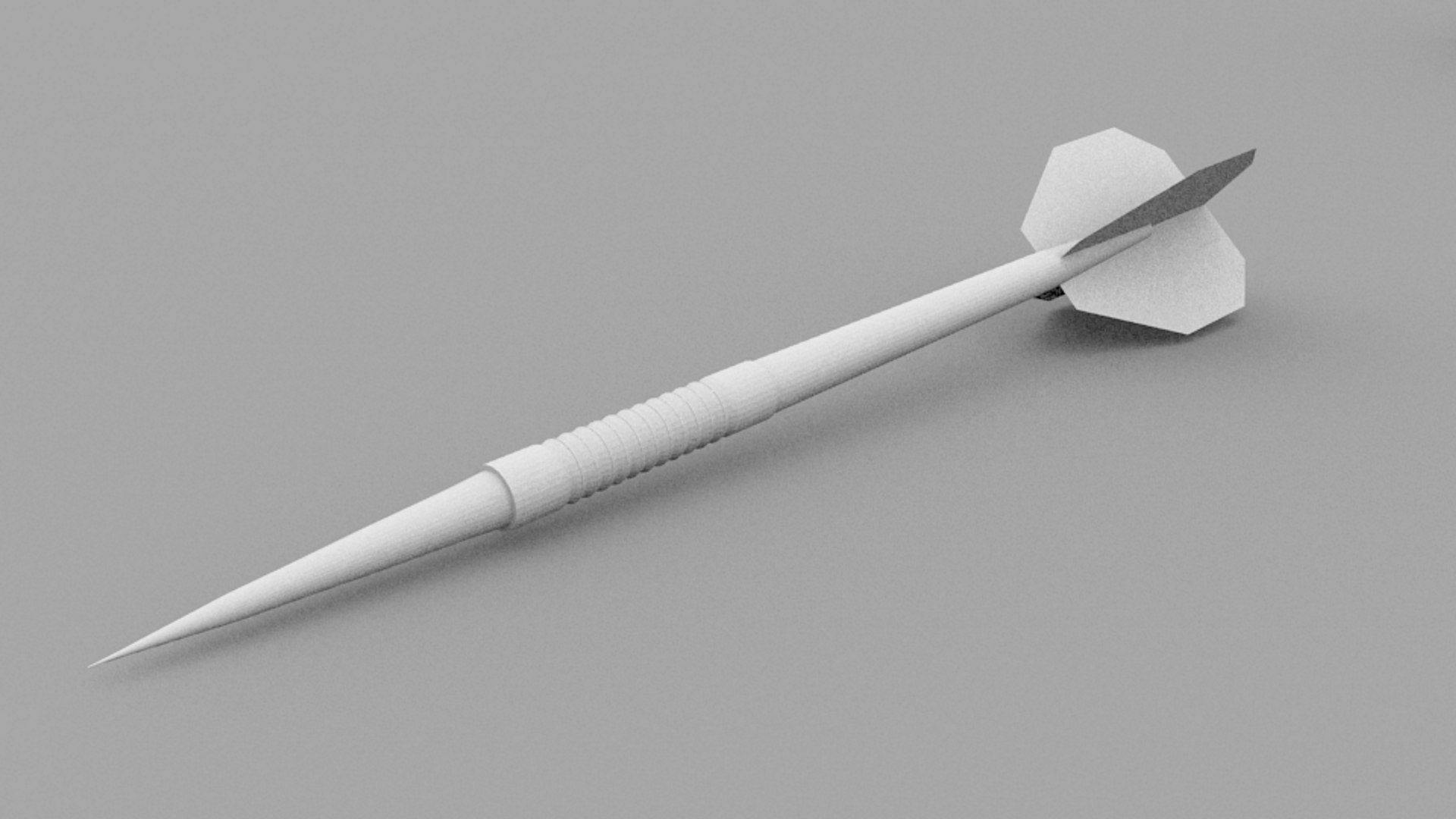3d Model Dart Blender Great