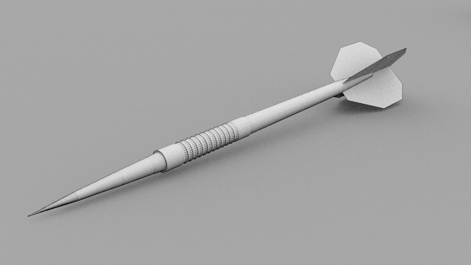 3d Model Dart Blender Great