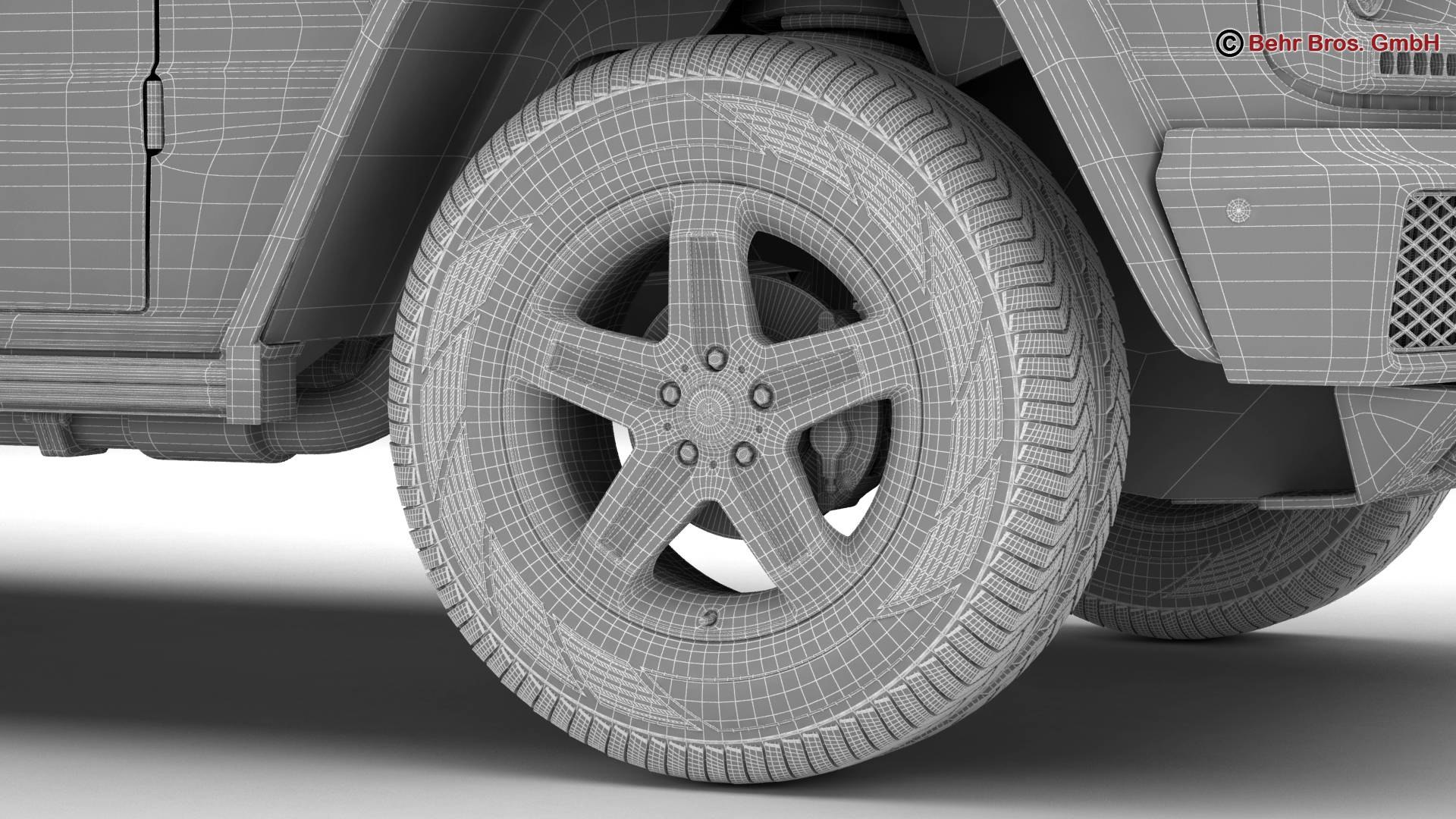 mercedes g class g500 3d model