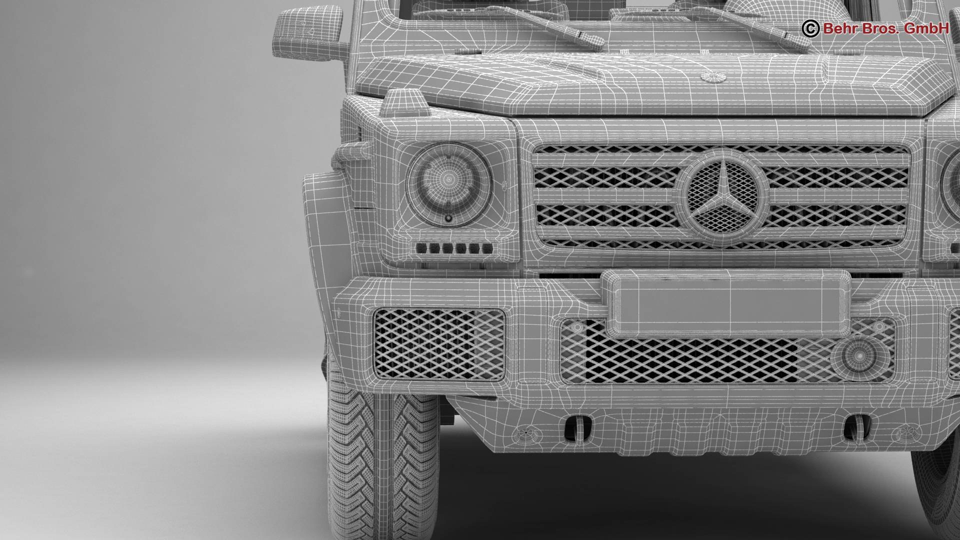mercedes g class g500 3d model