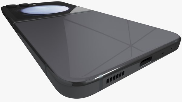 modelo 3d Samsung Galaxy Z Flip 5 Grafito Animado - TurboSquid 2102483