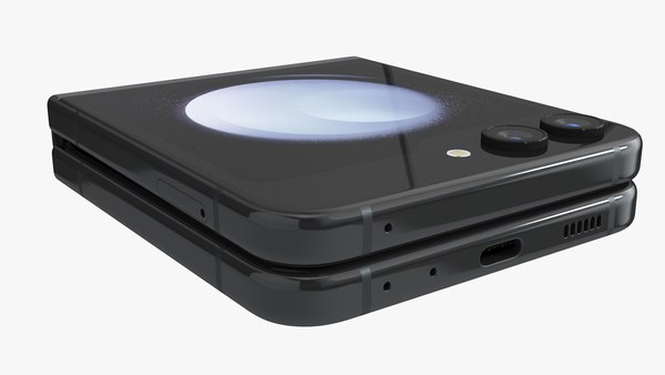Samsung Galaxy Z Flip 5 グラファイト アニメーション3Dモデル - TurboSquid 2102483