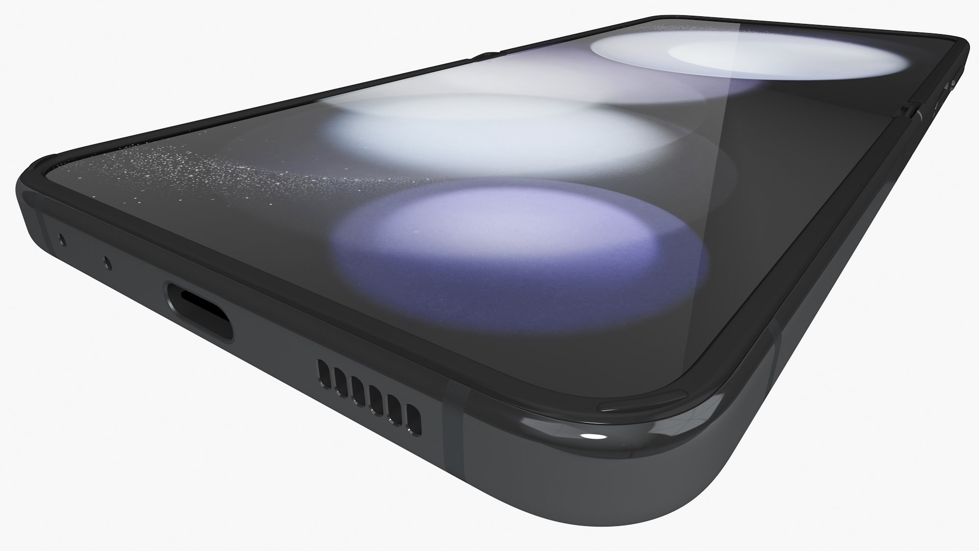 3D Samsung Galaxy Z Flip 5 Graphite Animated - TurboSquid 2102483