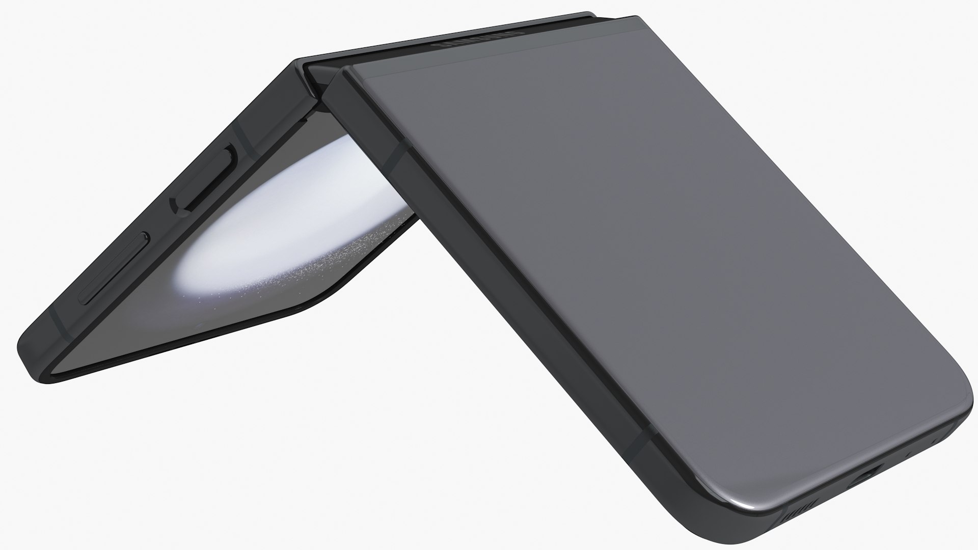 3D Samsung Galaxy Z Flip 5 Graphite Animated - TurboSquid 2102483