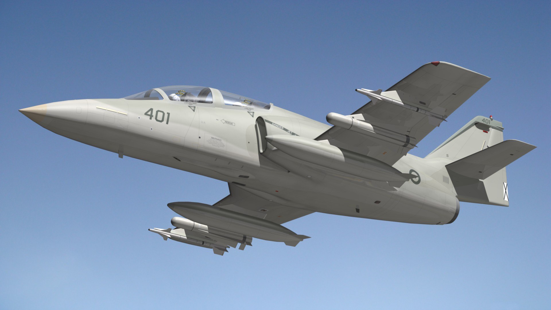 Jet Trainer Model - TurboSquid 1845353