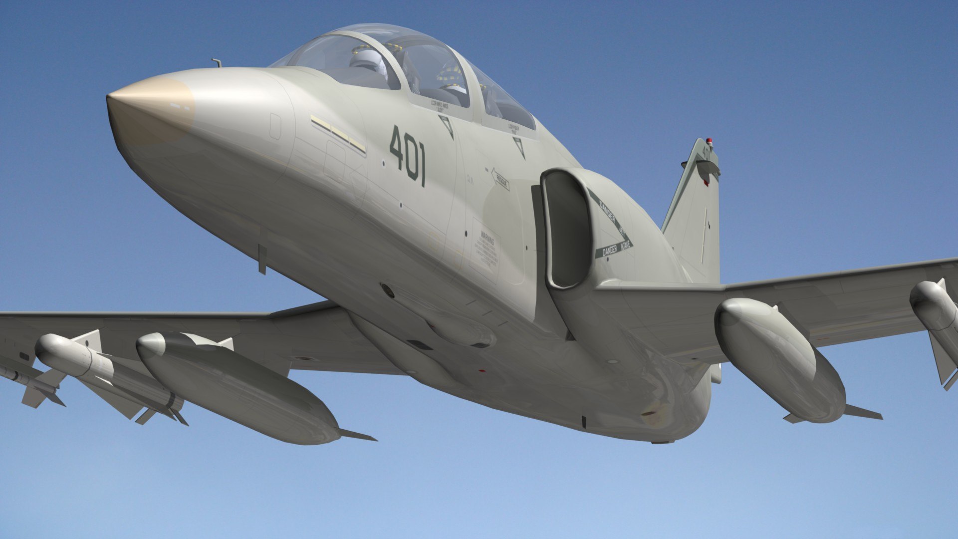 Jet Trainer Model - TurboSquid 1845353