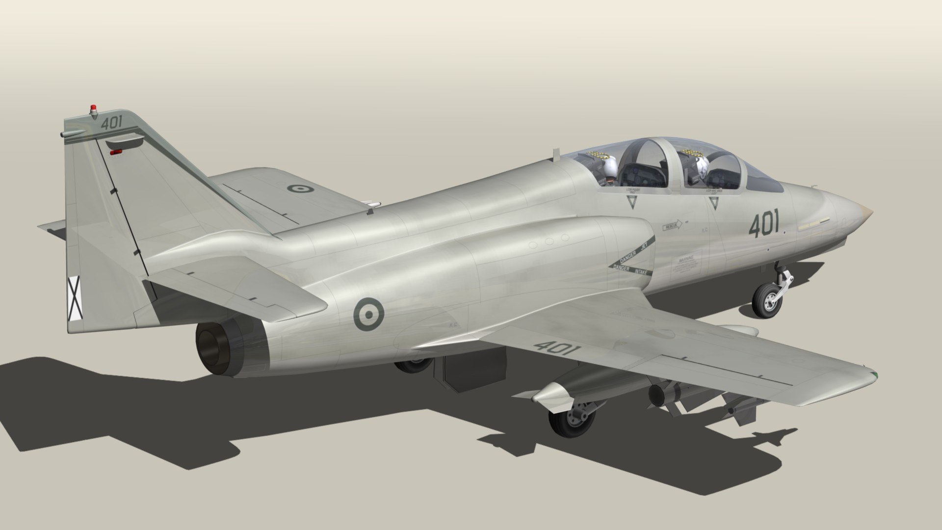 Jet Trainer Model - TurboSquid 1845353