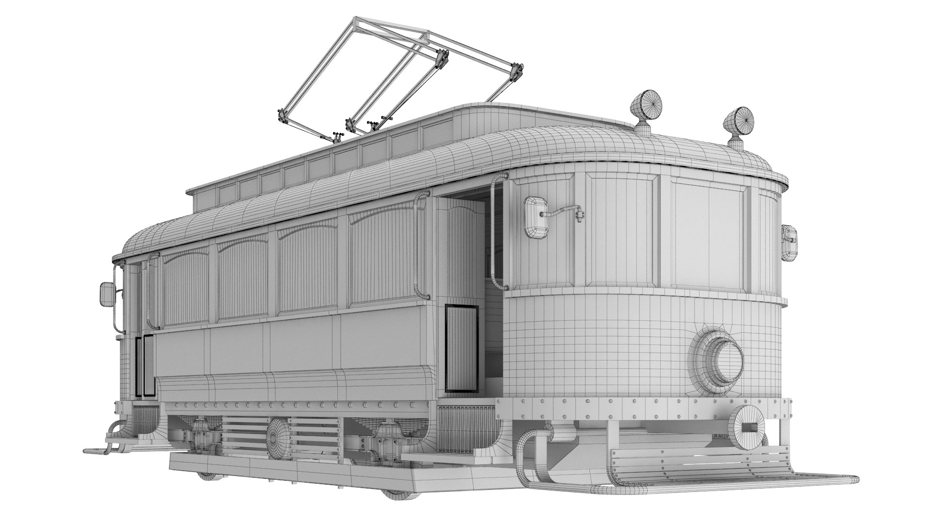 3D Two Detailed Trains - TurboSquid 2172229