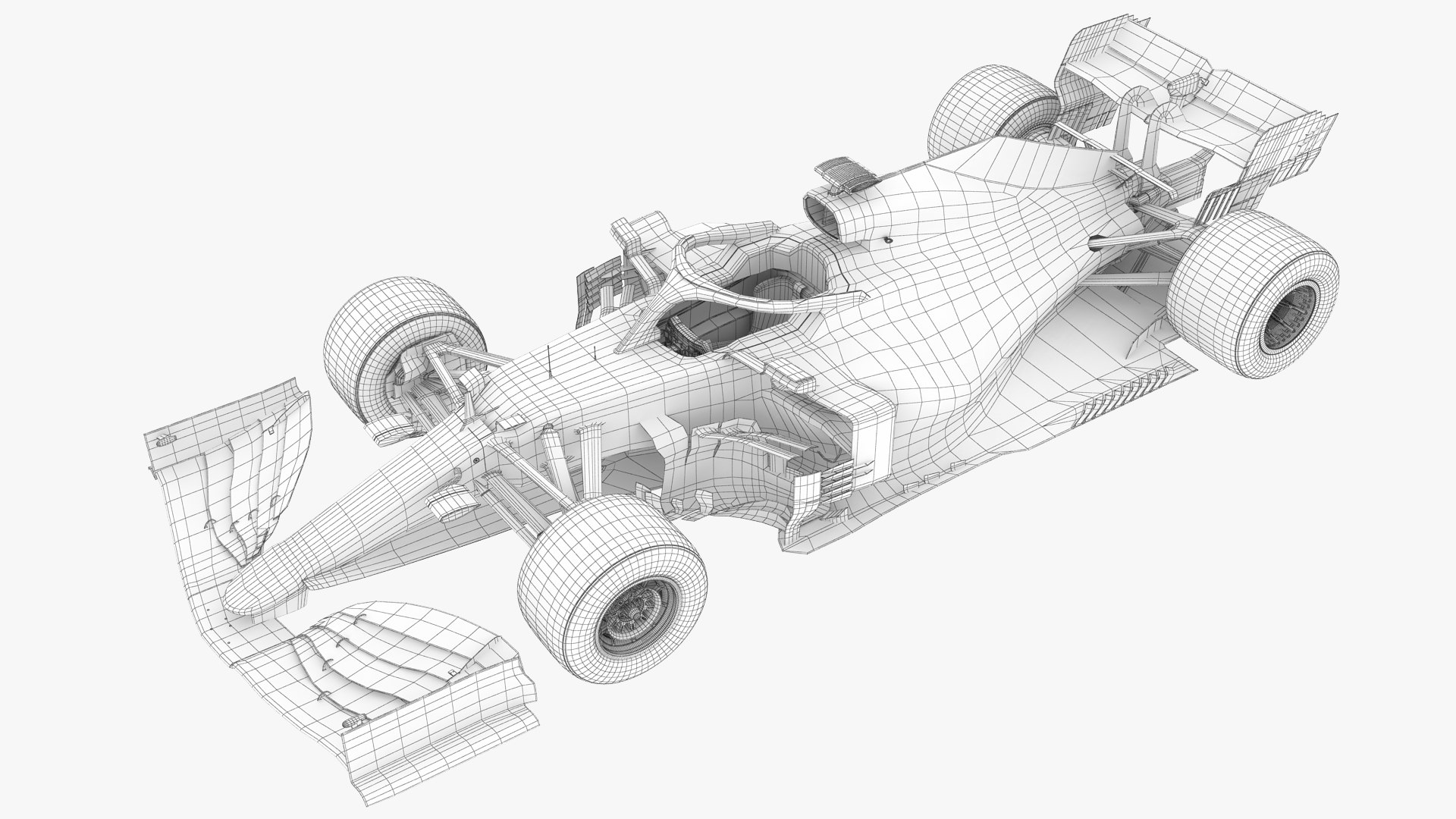 F1 mercedes w11 eq 3D model - TurboSquid 1592864