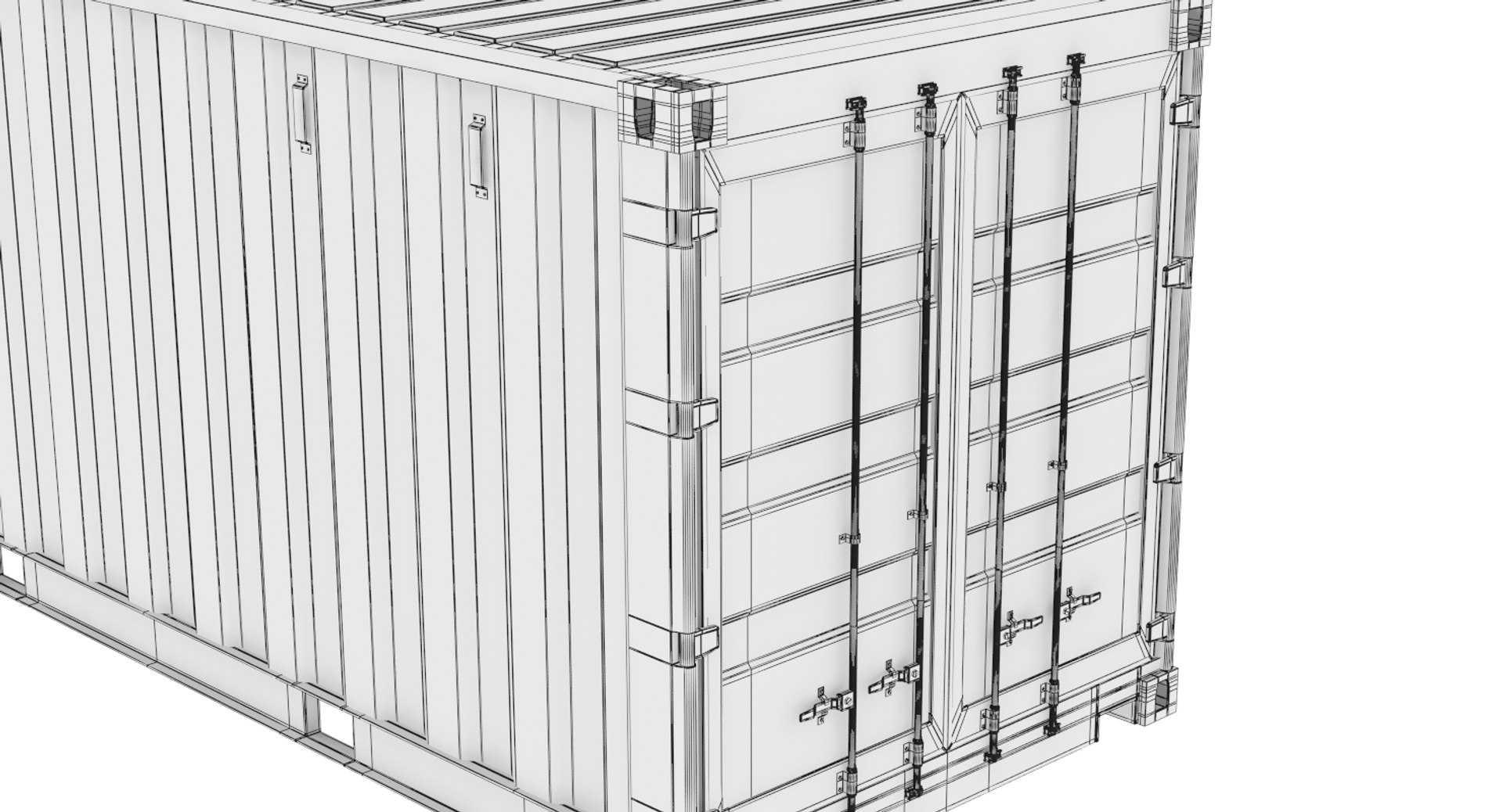 3D Railcar ISO Containers Carrier - TurboSquid 1762872