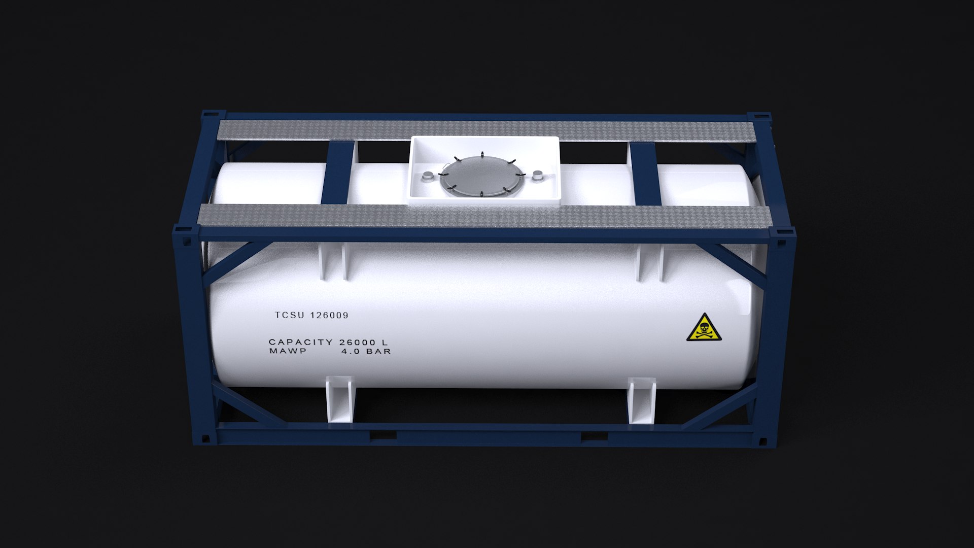 3D Railcar ISO Containers Carrier - TurboSquid 1762872