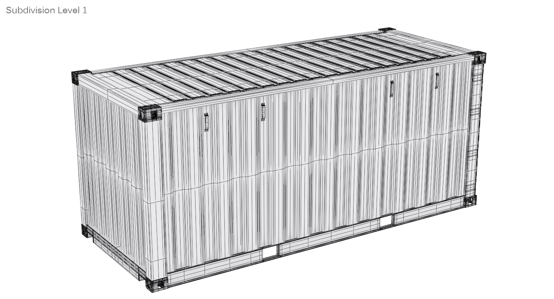 3D Railcar ISO Containers Carrier - TurboSquid 1762872