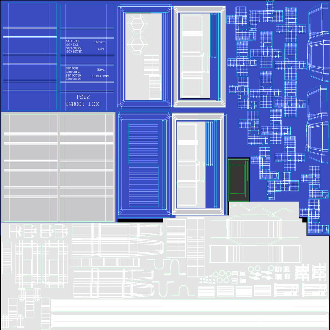 3D Railcar ISO Containers Carrier - TurboSquid 1762872