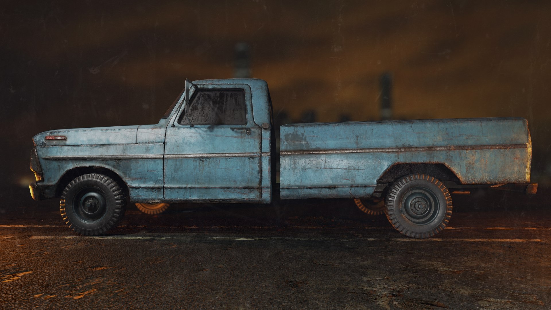 3D F-100 Engine Car Model - TurboSquid 1637803