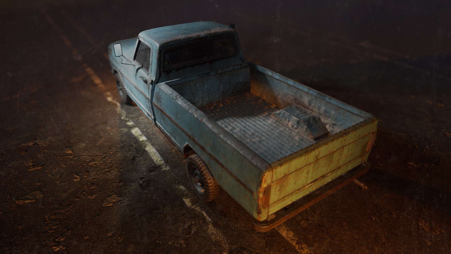 3D F-100 Engine Car Model - TurboSquid 1637803