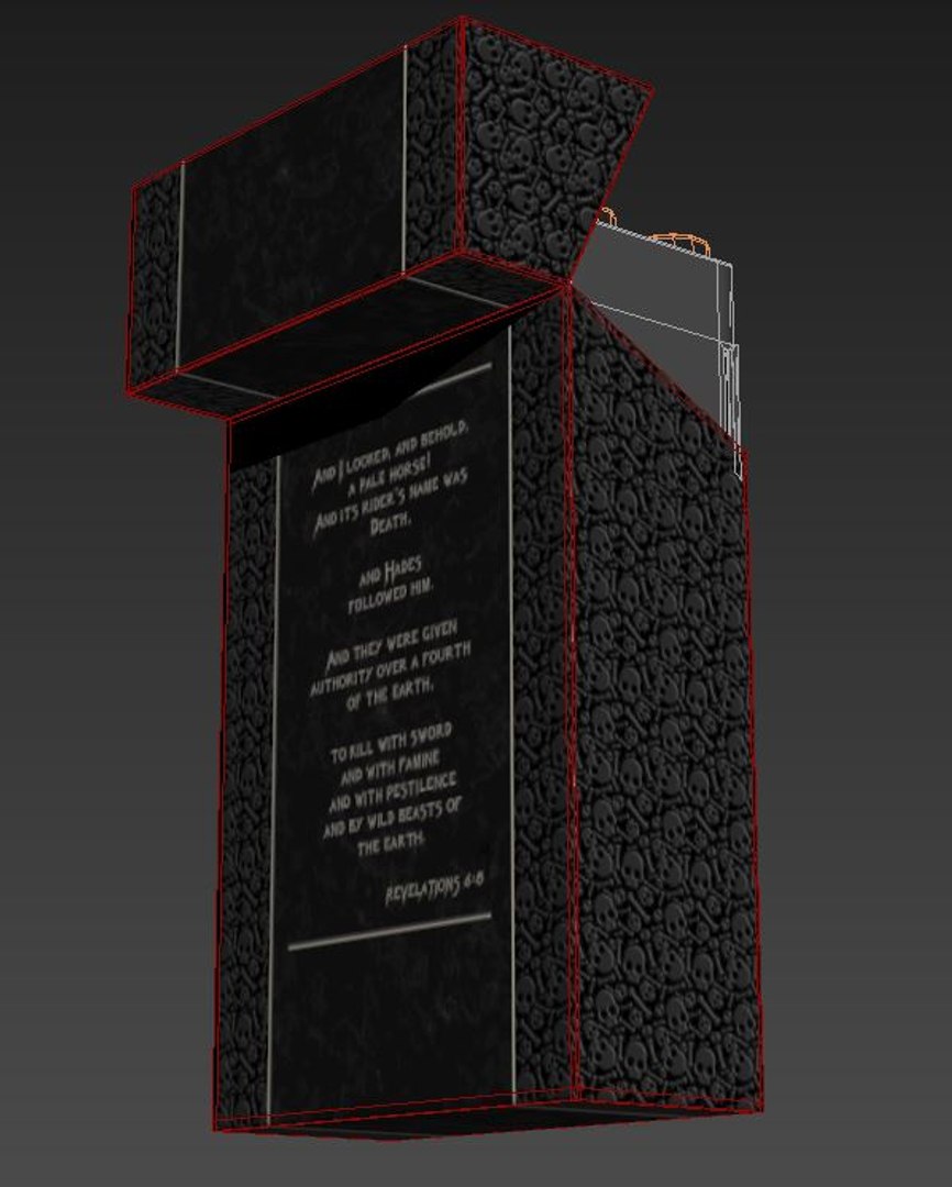 Death Cigarettes 3d Model