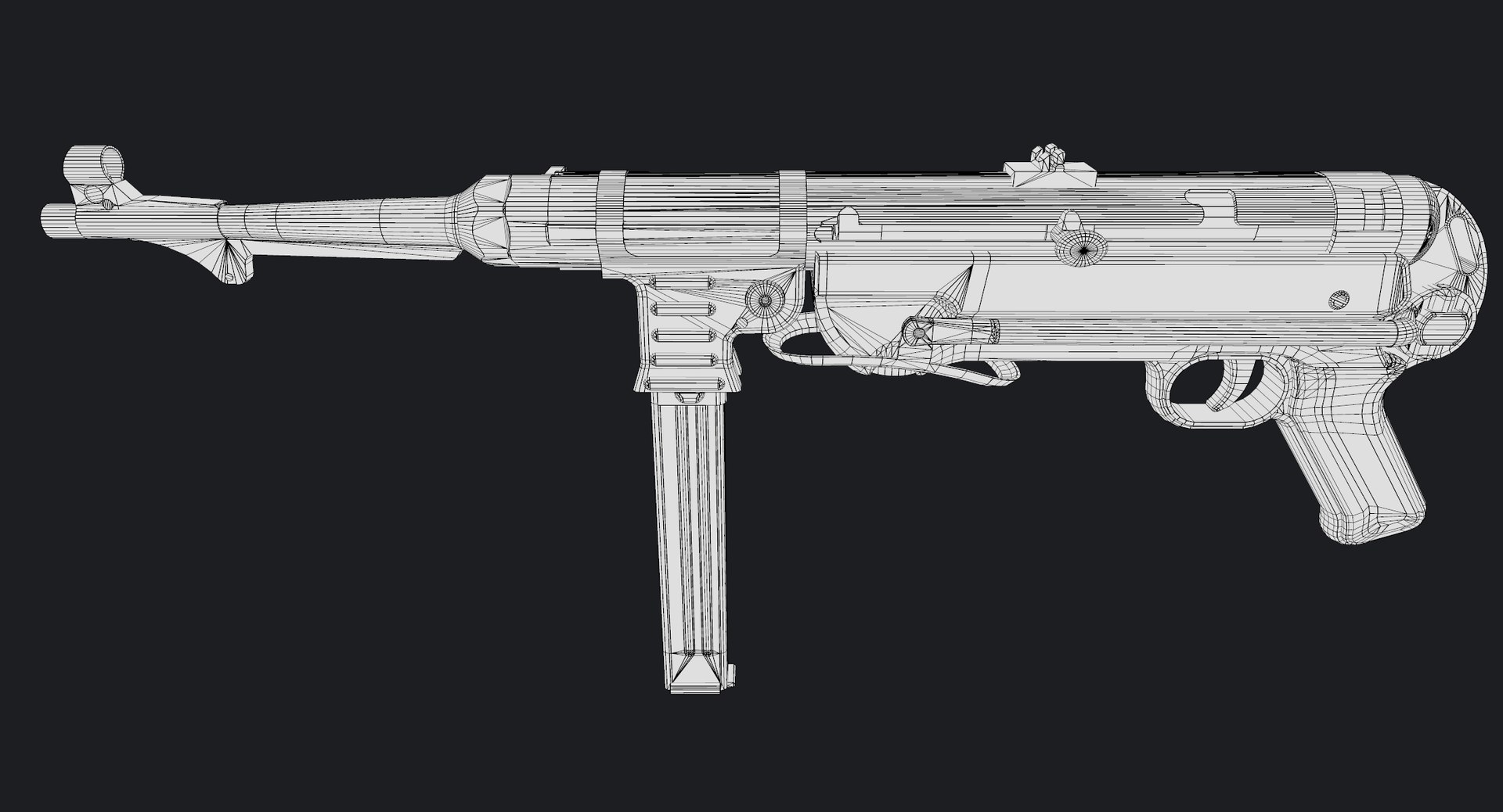 mp 40 3d max