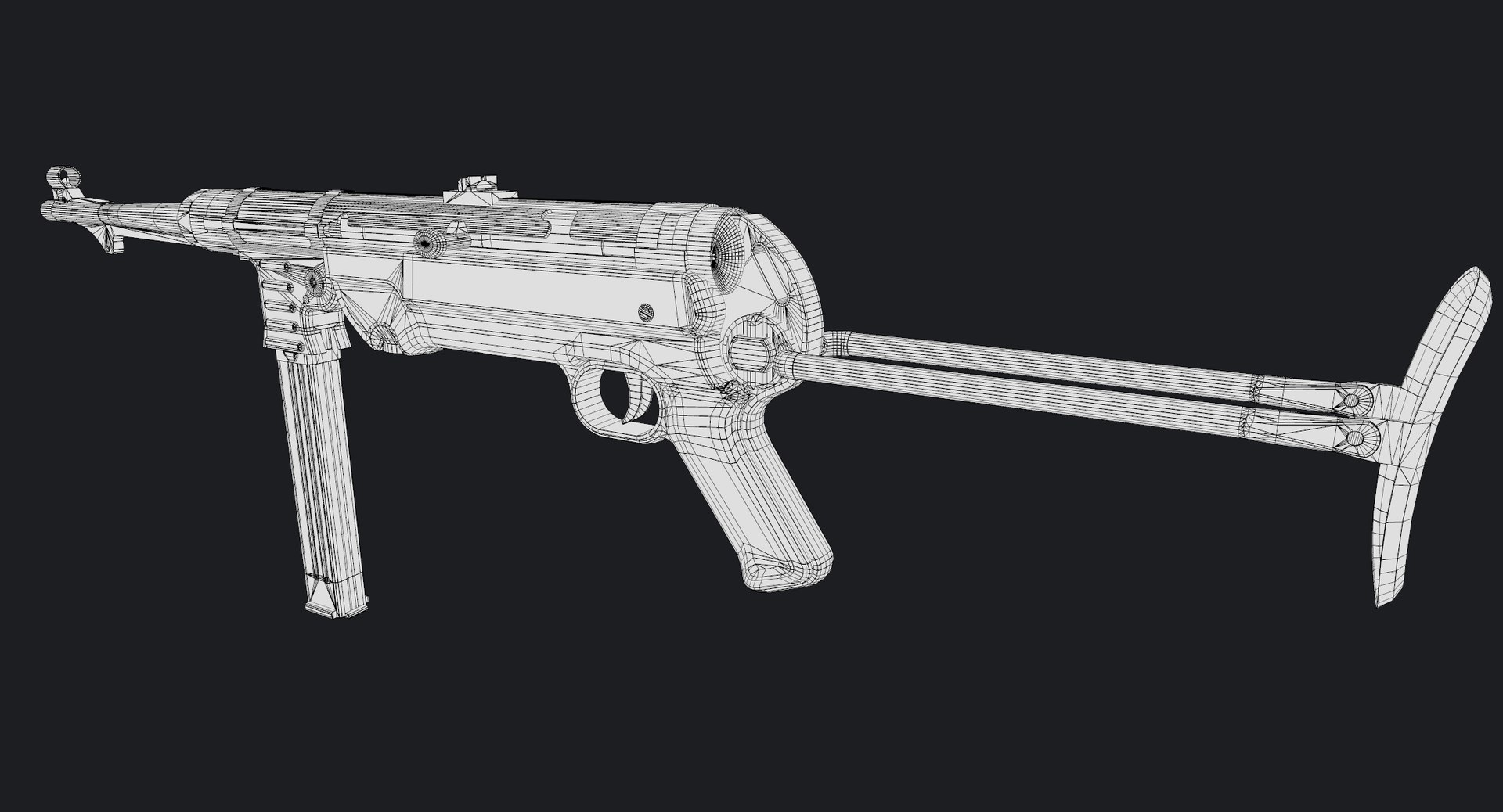 mp 40 3d max