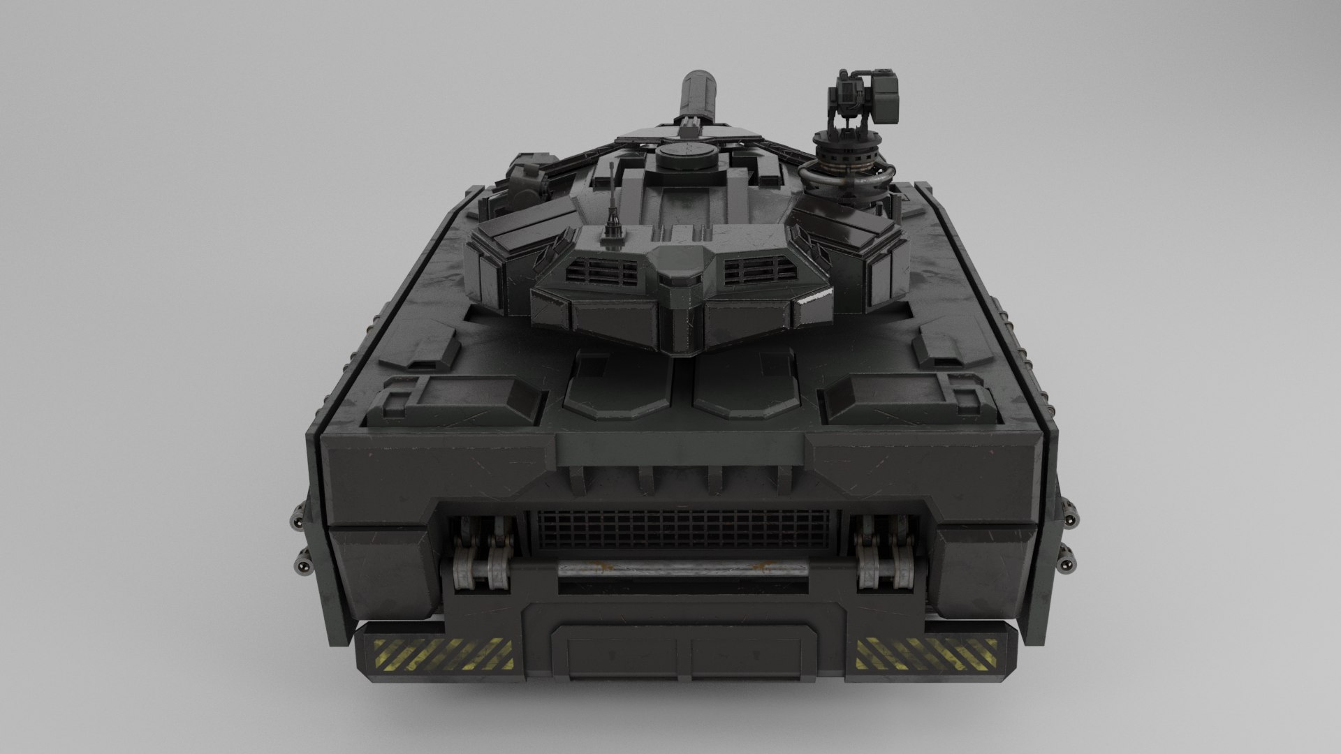 3D Tank Vehicle - TurboSquid 1676434