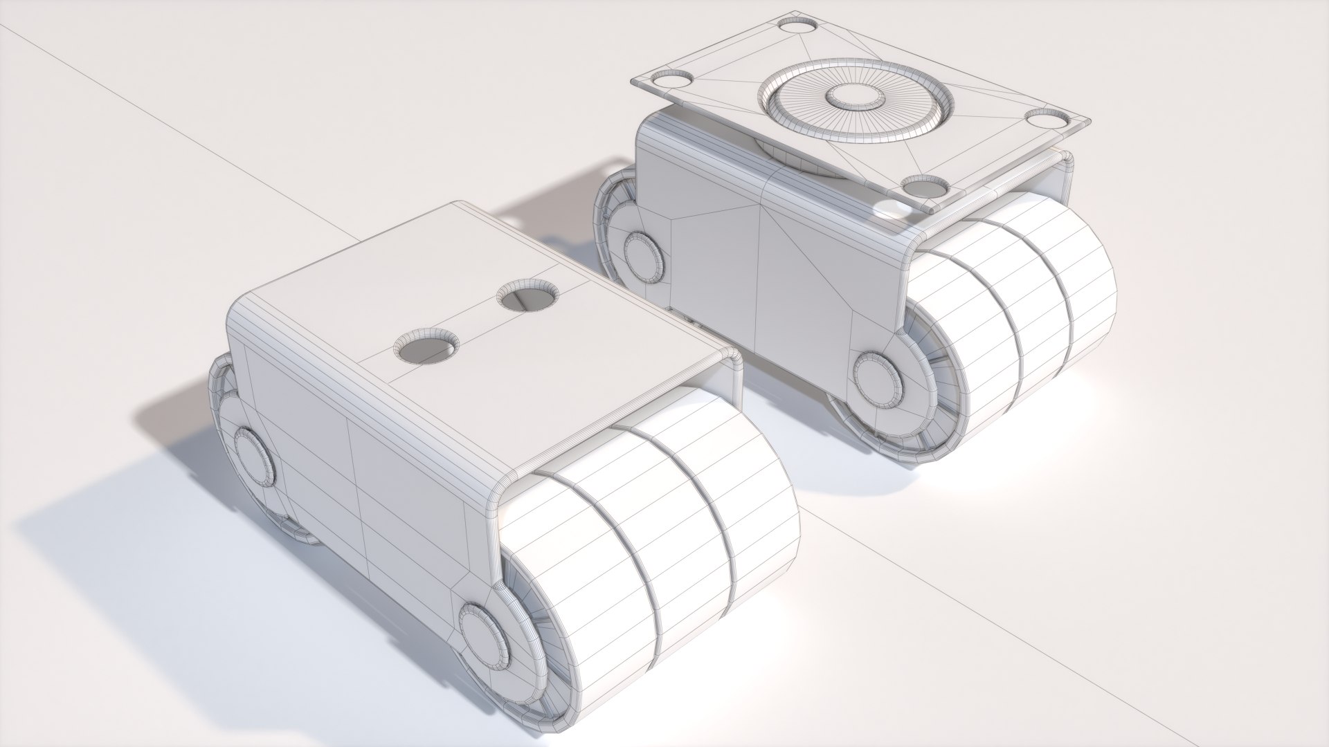 Wheel Sixer Caster 3D Model - TurboSquid 1659558