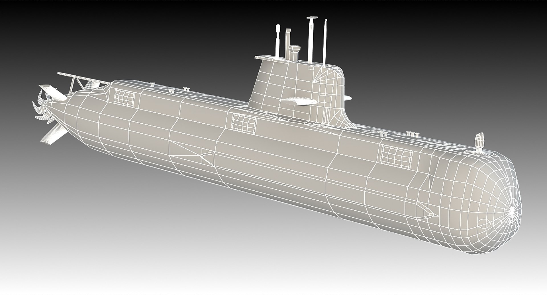 3D australian hmas collins ssg - TurboSquid 1177108